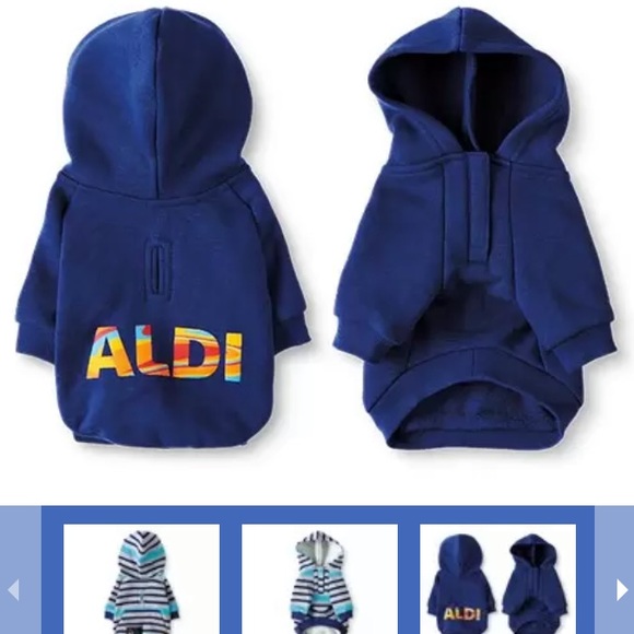Aldi | Dog | Aldi Gear 224 Capsule Collection Pet Sweatshirt Navy ...